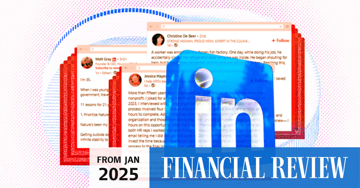 Artificial intelligence: LinkedIn is in danger of being overwhelmed by AI-generated content